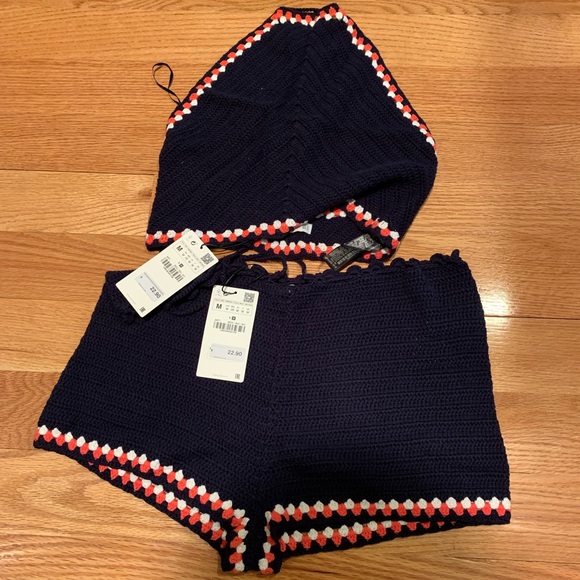 Zara | Other | Zara Crochet Set | Poshmark